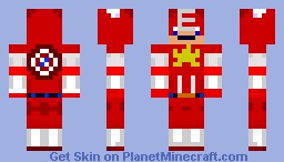 captin england Minecraft Skin