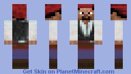 Captain Jack Minecraft Skin