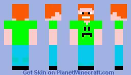 updated carl Minecraft Skin