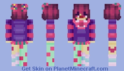 Caroline (STOMACH BOOK) - FUKOUNA GIRL ver Minecraft Skin