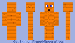 Carrot Guy Minecraft Skin
