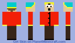 Eric Cartman from Southpark Minecraft Skin
