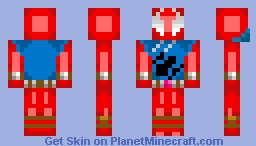 Cartoon Scarlet Spider! Minecraft Skin