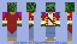 zombie pirate Minecraft Skin