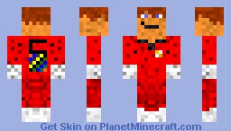 Footballer Minecraft Skin
