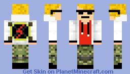DJBTHEROCKER123 Original skin Minecraft Skin