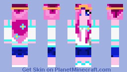Casual Princess Bubblegum Minecraft Skin