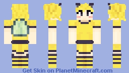 Cat Bee Boy Minecraft Skin