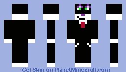 Cat in Suit W/ Ears Minecraft Skin