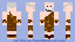 caveman Minecraft Skin