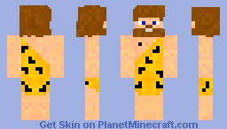 Caveman Minecraft Skin