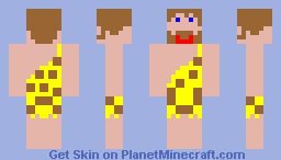 caveman Minecraft Skin