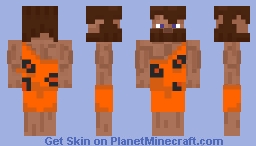 Caveman Steve Minecraft Skin