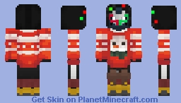 Festive Cayde Minecraft Skin