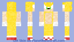 SUPER SONIC Minecraft Skin