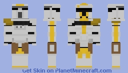 CLONE COMMANDER BLY PHASE 1 (STAR WARS) Minecraft Skin