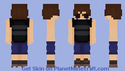 The Crying Child/CC/C.C FNaF4 Minecraft skin 64x64 2025 edition ...