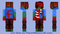 ZOMBIES - boy blue blood!? Minecraft Skin