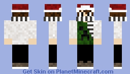 Creeper Winter Skin Minecraft Skin