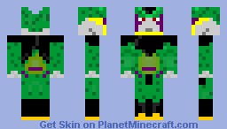 cell in perfect form With 3D head! Minecraft Skin