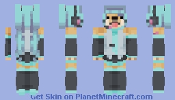 Hatsune Miku Doge Minecraft Skin