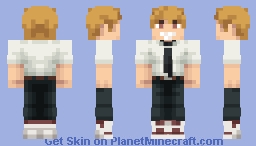 Reze | Chainsaw Man (Human Form) Minecraft Skin