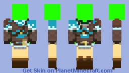 TOTK | Champion's Leathers Baseplate Minecraft Skin