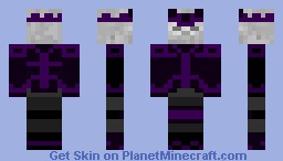 chaos skeleton Minecraft Skin