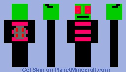 Invader Zim Minecraft Skin