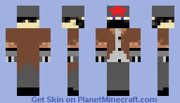 Soviet Red Army Soldier Minecraft Skin