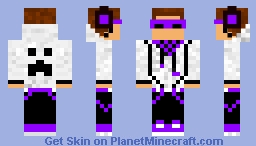 Purple Lololoshka Minecraft Skin