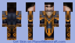 Ghast Hunter *Black* Minecraft Skin