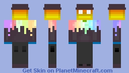 rainbow blob Minecraft Skin