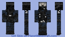 rainbow six 3 blue light Minecraft Skin