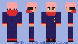 Idatori Yuji | Jujutsu Kaisen Minecraft Skin