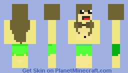 hula girl Minecraft Skin