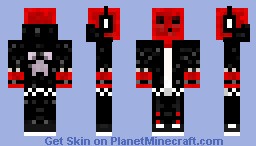 Rocking red slime Minecraft Skin
