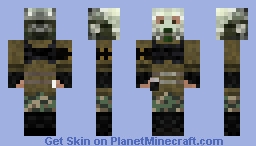 combine 'horror' reskin Minecraft Skin