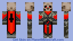 Satanic Knight Minecraft Skin