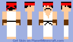 ryu Minecraft Skin