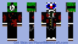 Hands Up Minecraft Skin