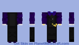 Suit with tie (Purple) Minecraft Skin