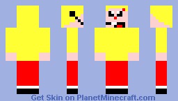 Cut-man2 whit microphone Minecraft Skin