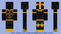 Black Knight Minecraft Skin