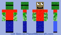 Creeper mask Minecraft Skin