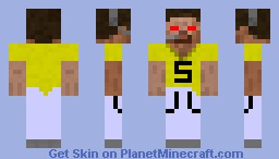 Hero Brain with red eyes Minecraft Skin