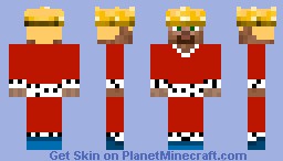 The king Steve Minecraft Skin
