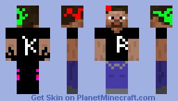the rock man Minecraft Skin