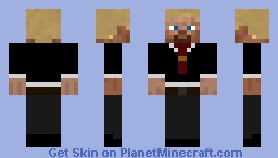 Black Suit Minecraft Skin