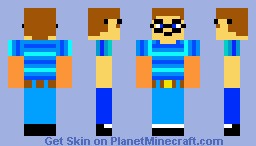 tim-blue Minecraft Skin